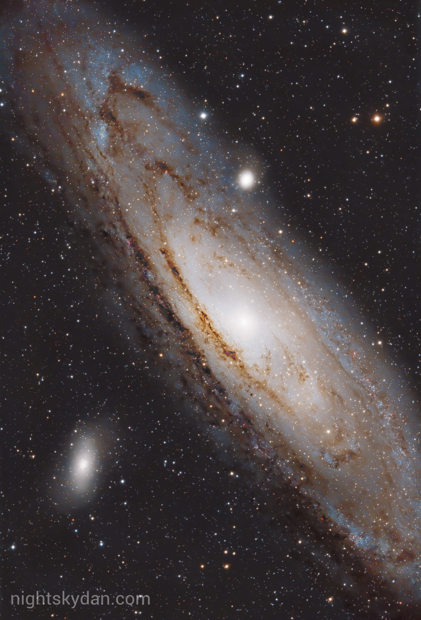 Andromeda Galaxy – Night Sky Dan